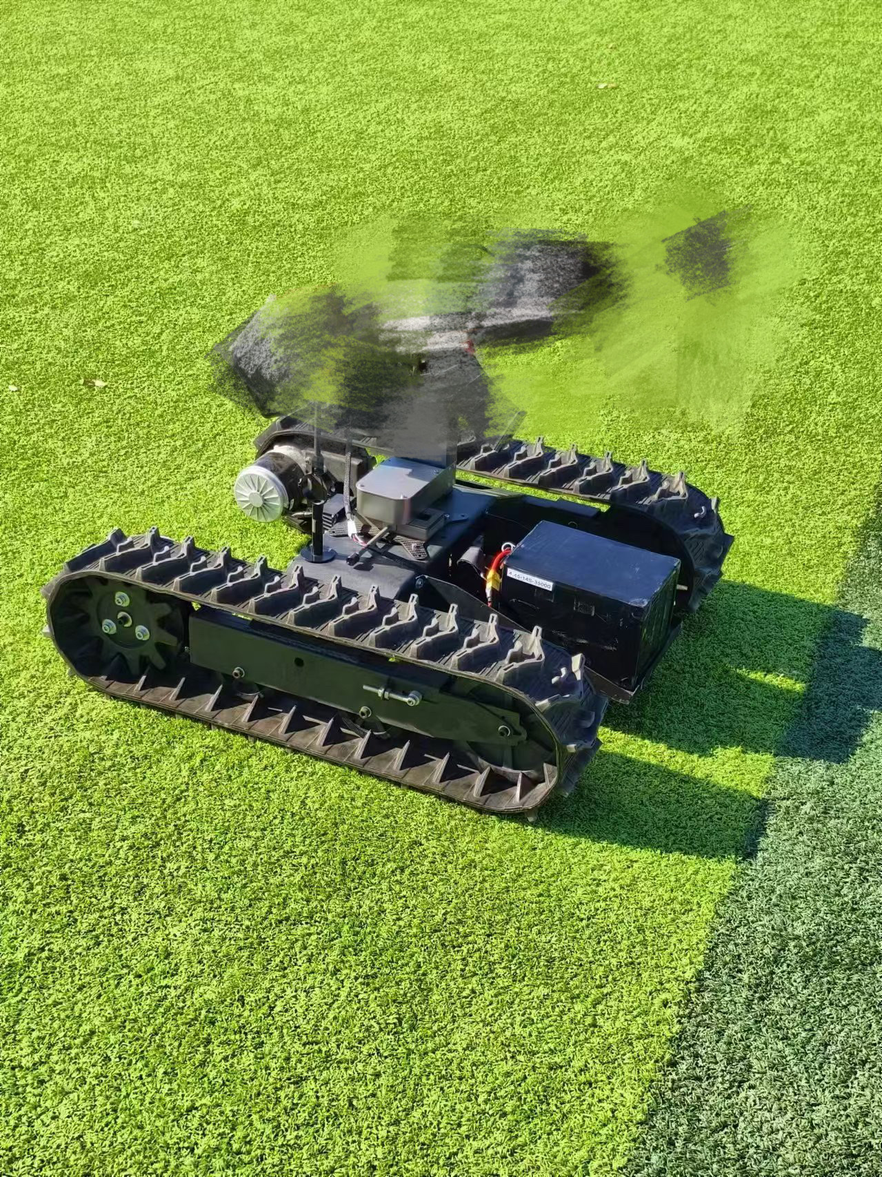 Ground Drone All Terrain Crawler Tracked Robot Chassis Platform