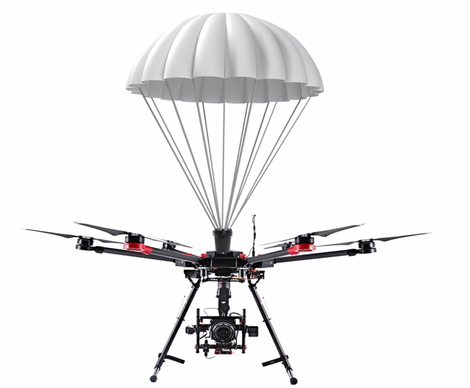 Smart Drone Parachute System for Commercial Drone Safety 10-100KG Load ...